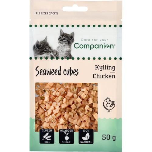 Companion Cat Chicken Seaweed Cubes 50g - Godbit1.no AS